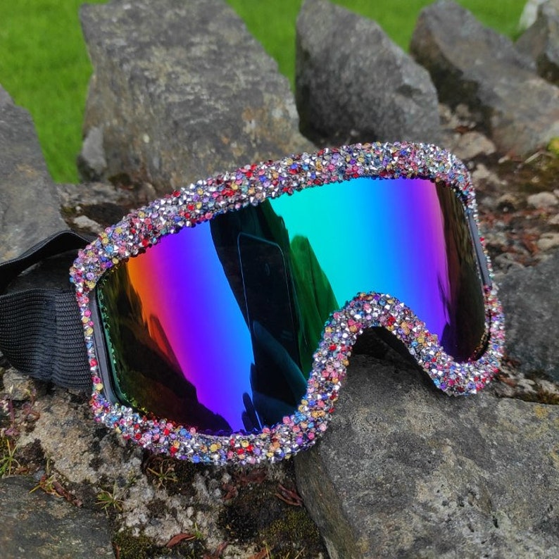 Goggles Burning Man Inspired Rave Dust Mask DJ Women Men Festival ...