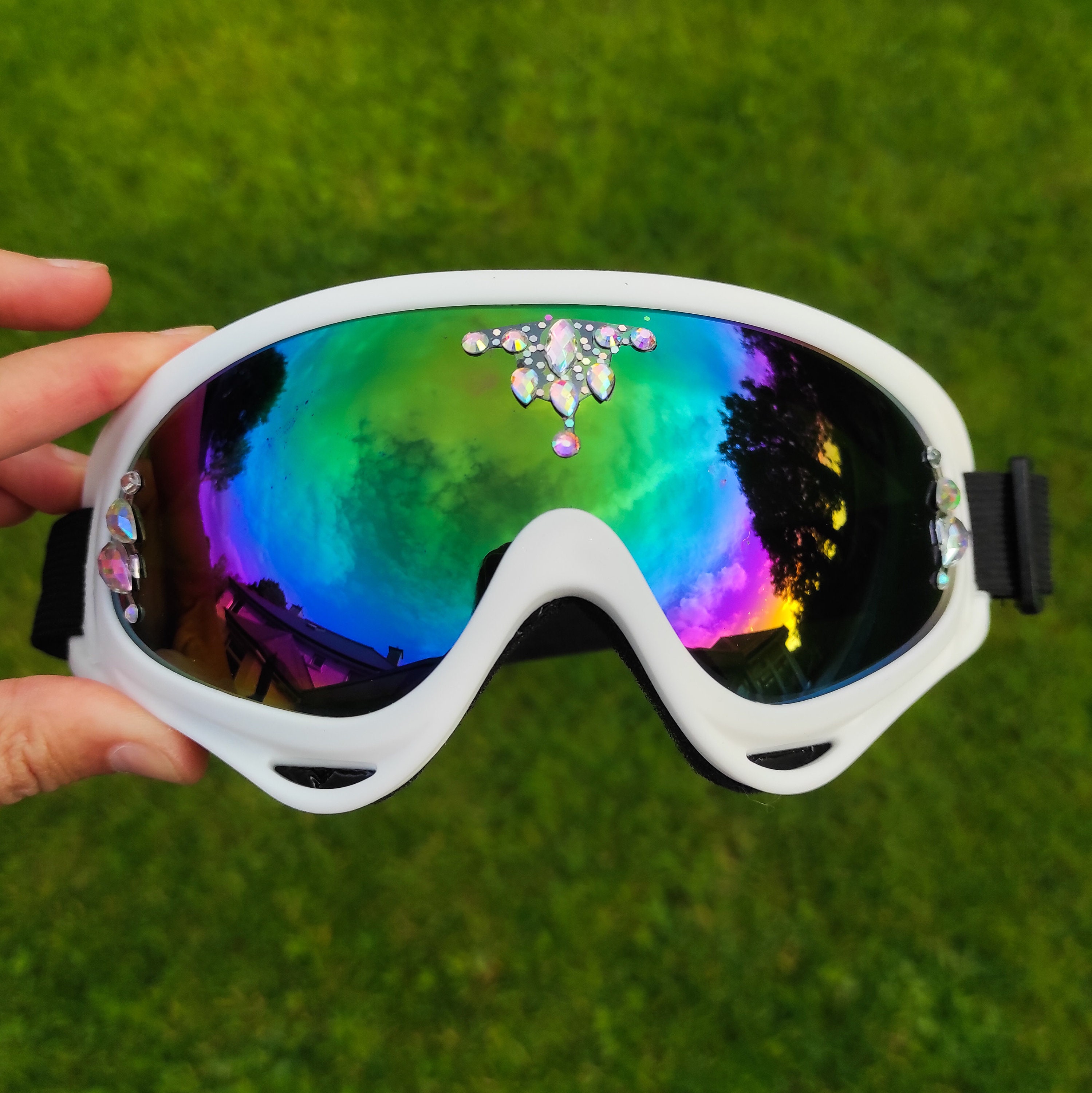 Goggles Burning Man Inspired Rave Dust Mask DJ Women Men - Etsy