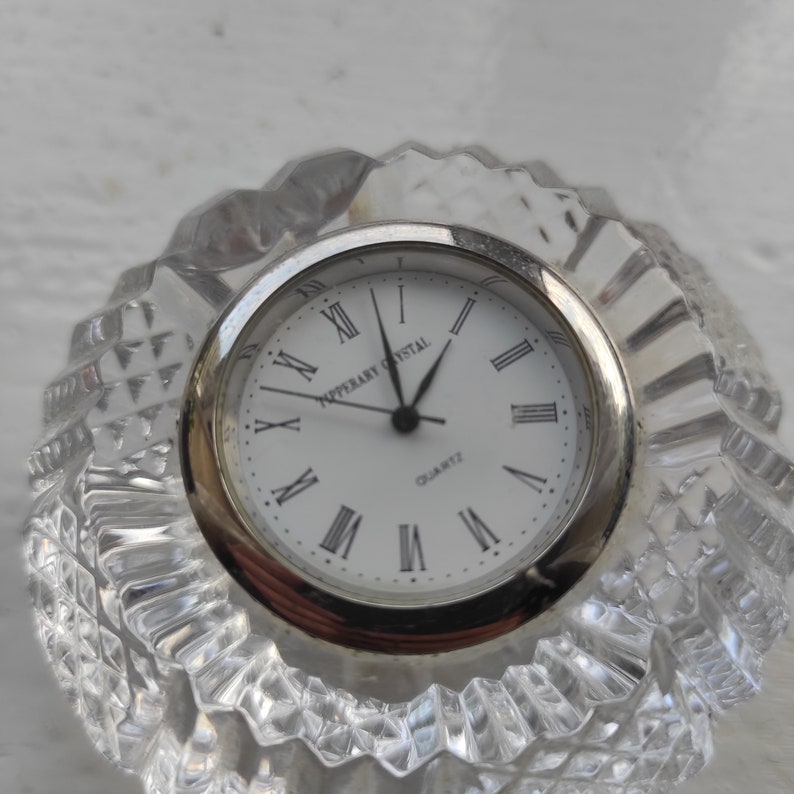 Tipperary Crystal Irish Clock - Etsy