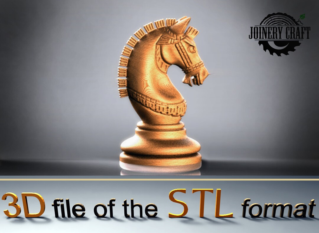 Chess Knight, STL File Format - Etsy