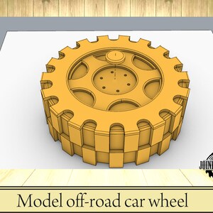 Wood Car Wheel Plans for Child Bed - Etsy