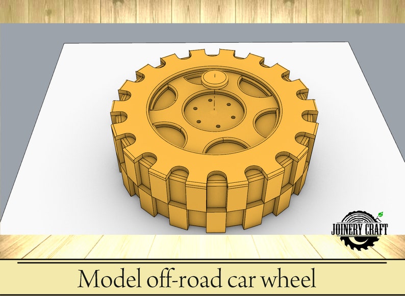 Wood Car Wheel Plans for Child Bed - Etsy