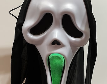 Green Scream Mask - Etsy