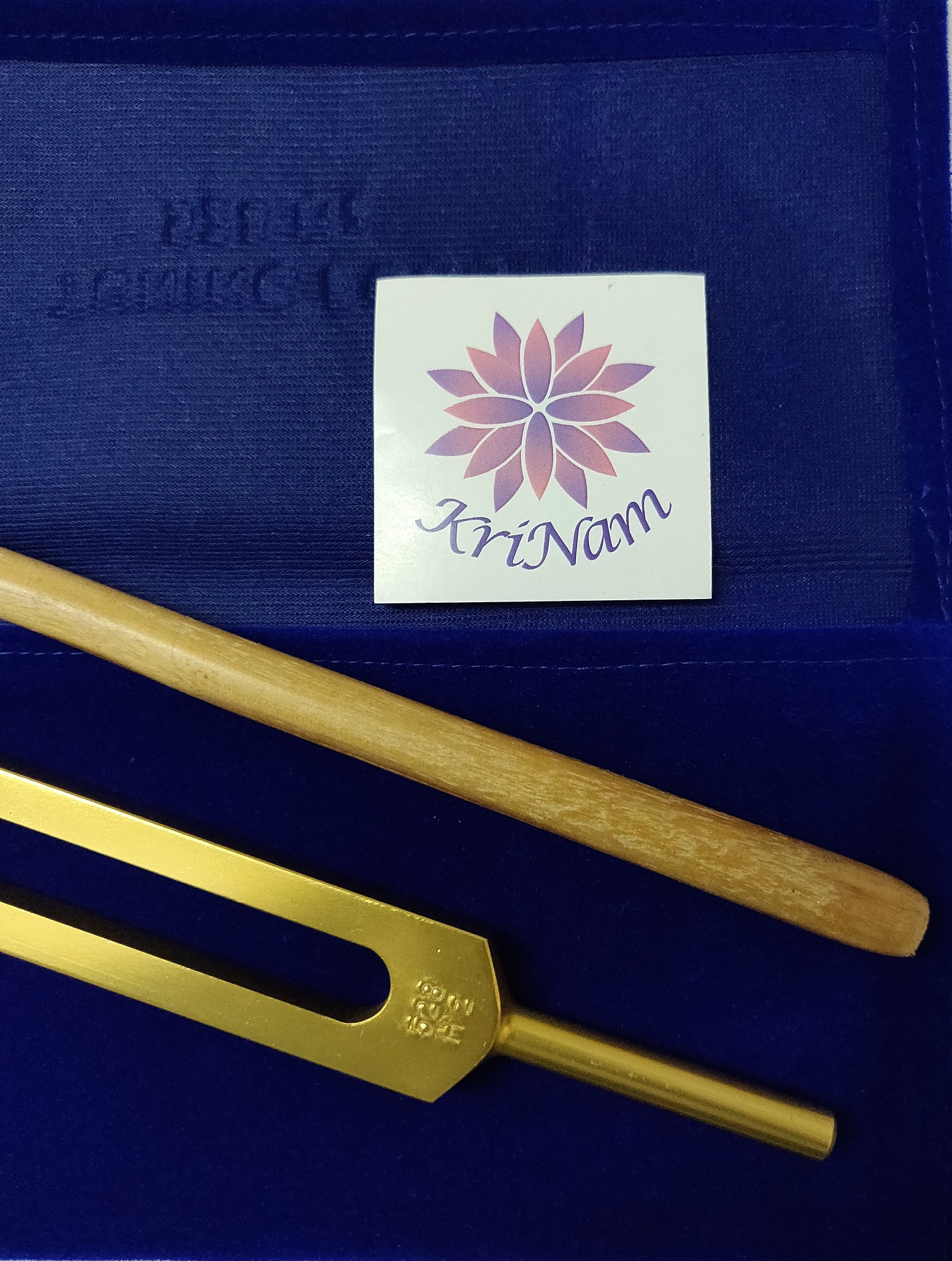 528 Hz Gold Finish Tuning Fork Part of Solfeggio for Sound - Etsy