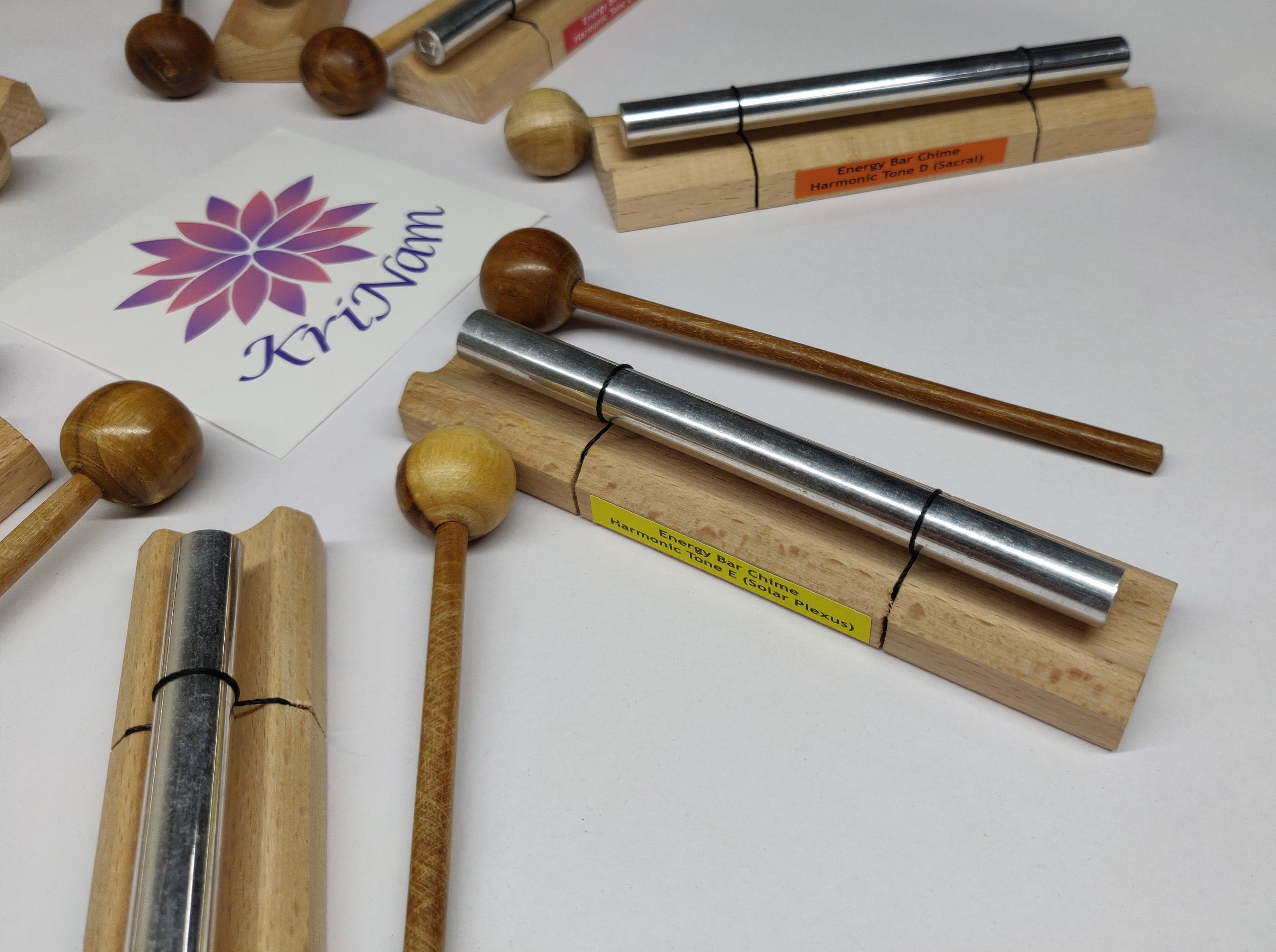 8 Pc Harmonic Chime Bar Set Musical Chimes for Sound Healing - Etsy