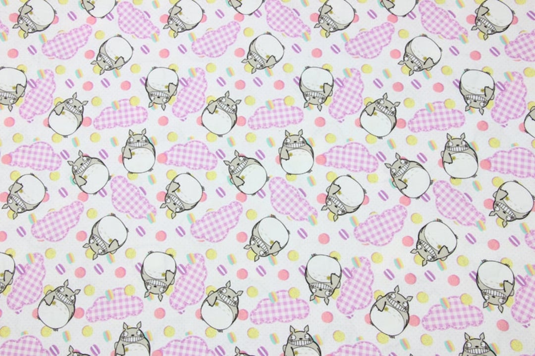 Japanese Anime Fabric Cartoon Anime Cotton Fabric by the Half Yard - Etsy