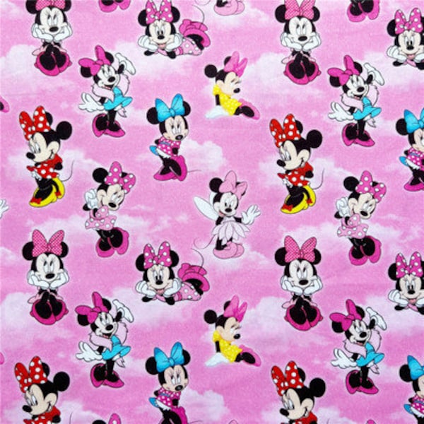 Minnie Mouse Fabric - Etsy
