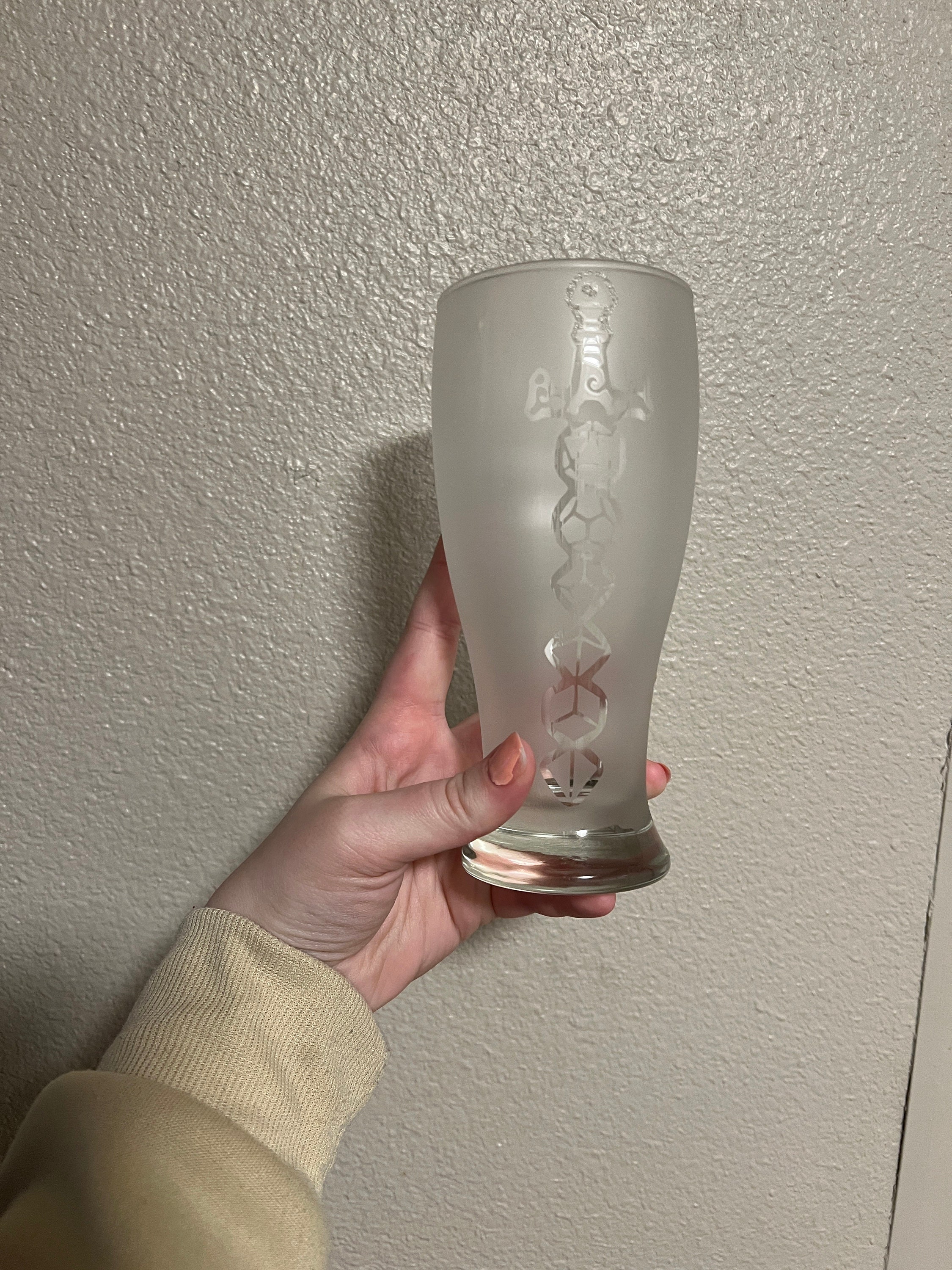 Frosted DND Sword Beer Glass - Etsy