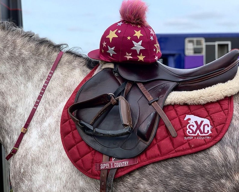 Equestrian Horse Pony Riding Neck Strap Bespoke Custom Printed Gift ...