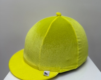 SXC Bespoke Custom Velvet Hat Silk Cover Riding Helmet Skull Cap ...