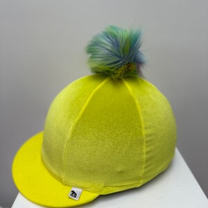 SXC Bespoke Custom Velvet Hat Silk Cover Riding Helmet Skull Cap ...