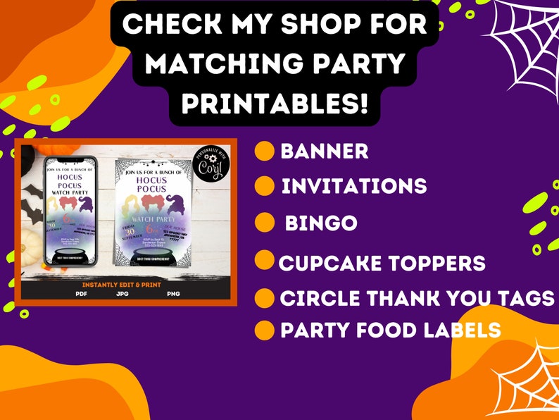 Pancarta para baby shower de Hocus Pocus - Etsy México