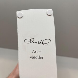 Sommer Production Denmark Woman Zodiac Sign Aries Vaedder Polyresin ...