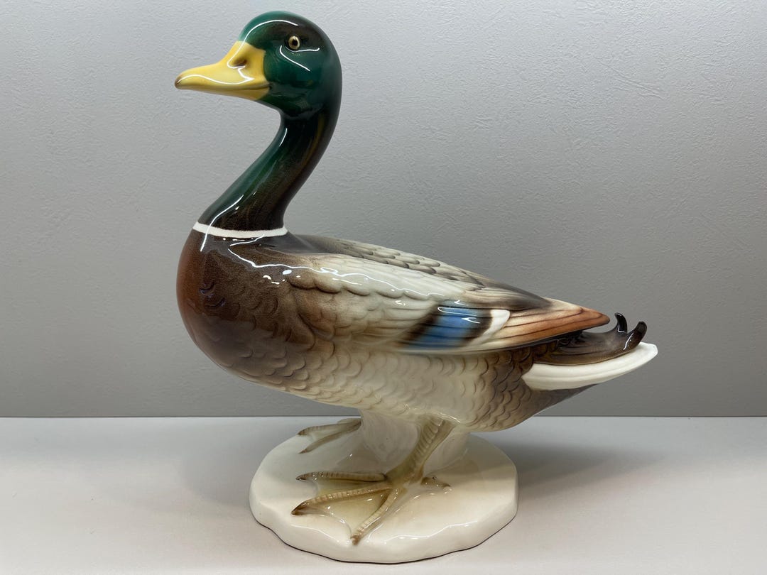 Goebel Germany Mallard Duck Handpainted Bird Porcelain Figurine - Etsy