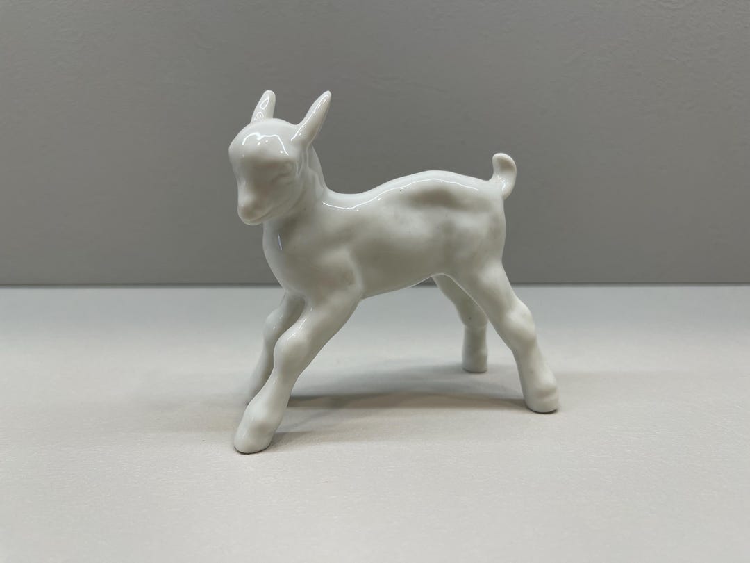 Rosenthal Germany White Little Baby Goat Art Deco Porcelain Figurine - Etsy