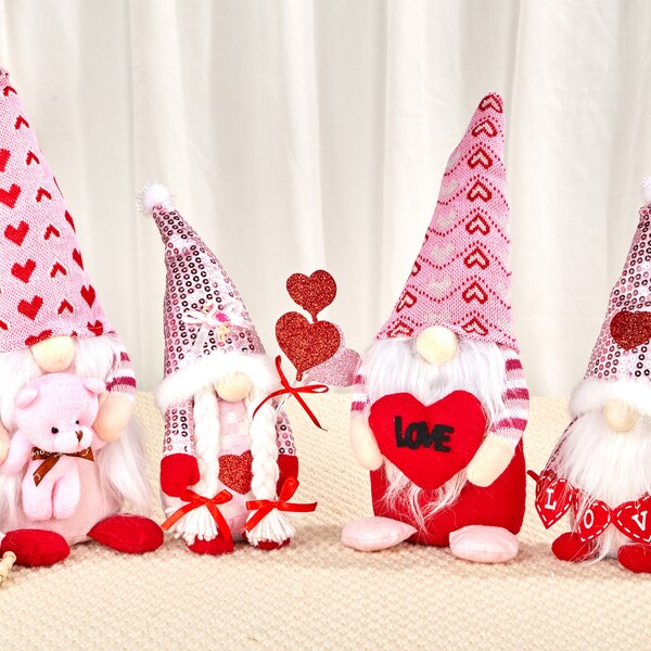 Gnome Valentines Day - Etsy