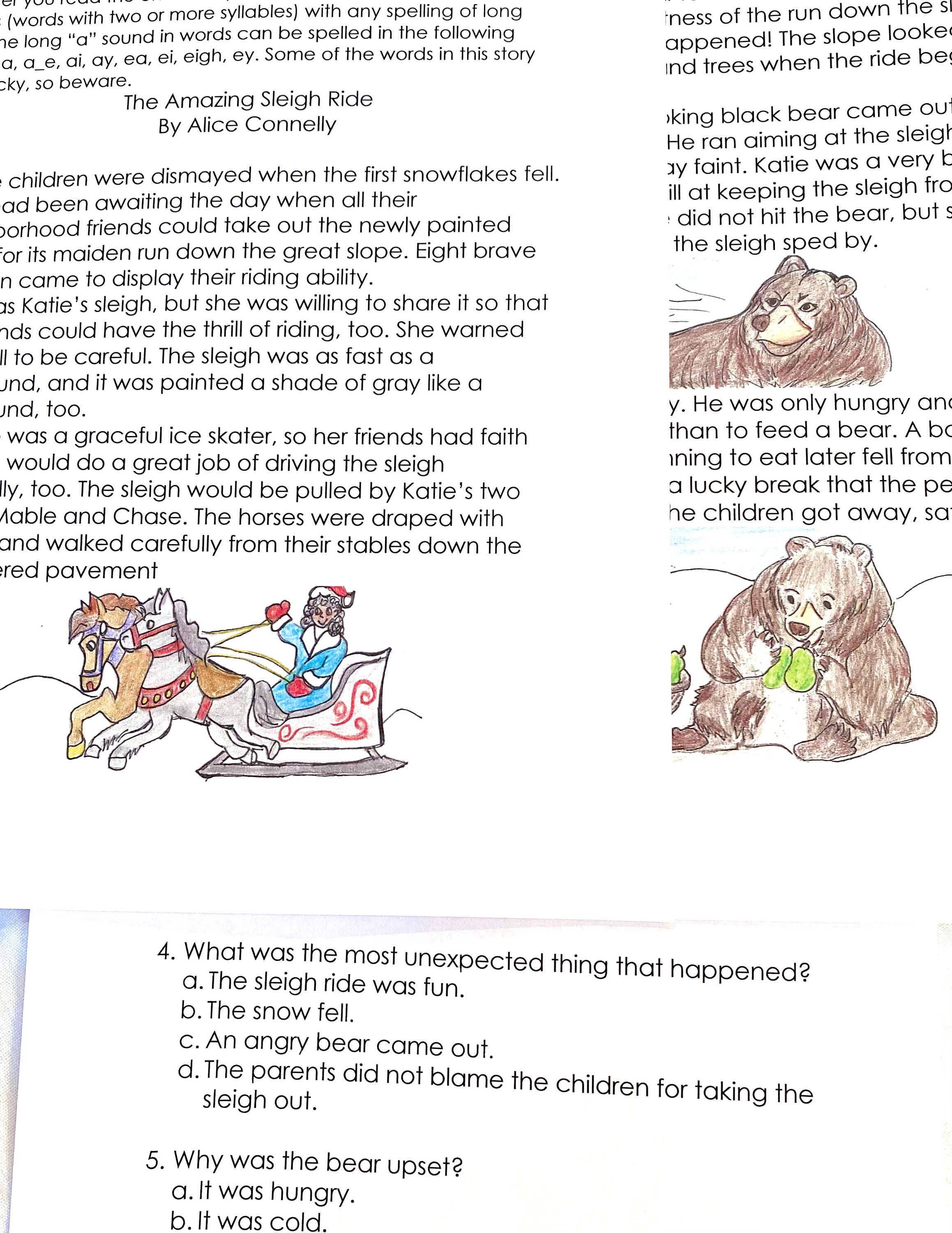 Long "a" and Long "e" Decodable Story Bundle- 4 Water Colored Stories ...