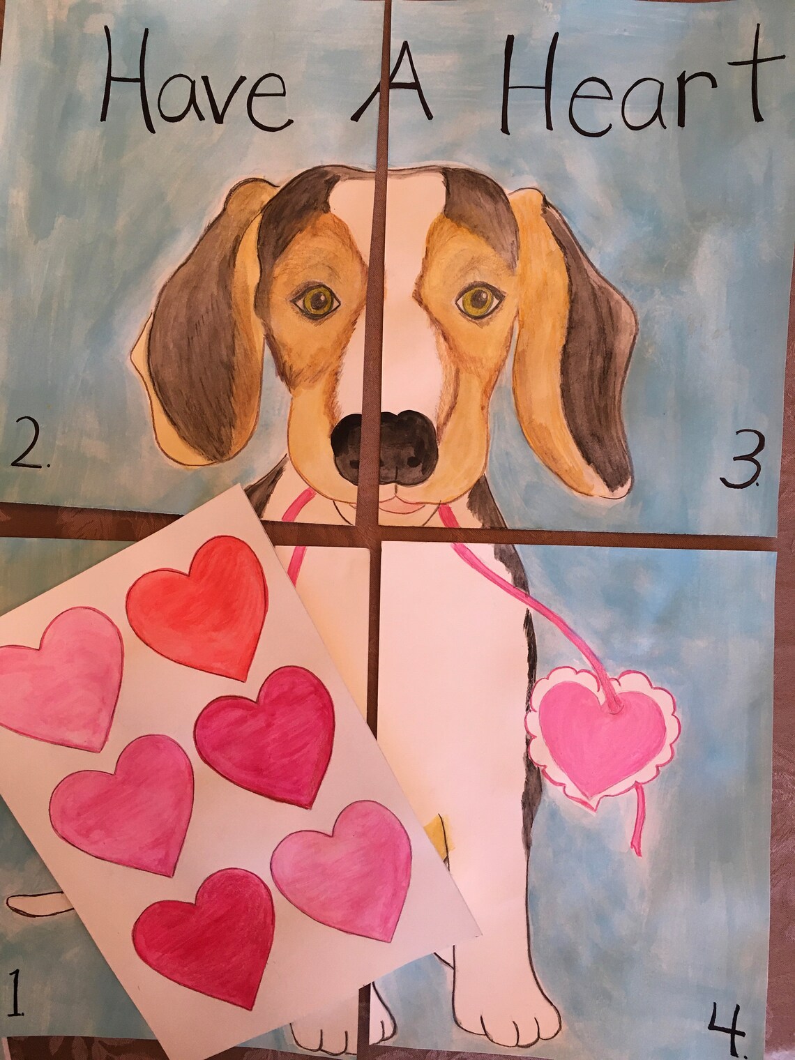Valentine's Day Party Games for Kids-bean Bag Dog Toss, Pin the Heart ...