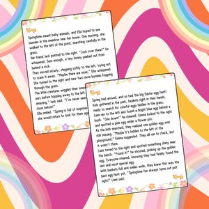 Spring Left Right Game | Springtime Pass the Present | Activities for ...