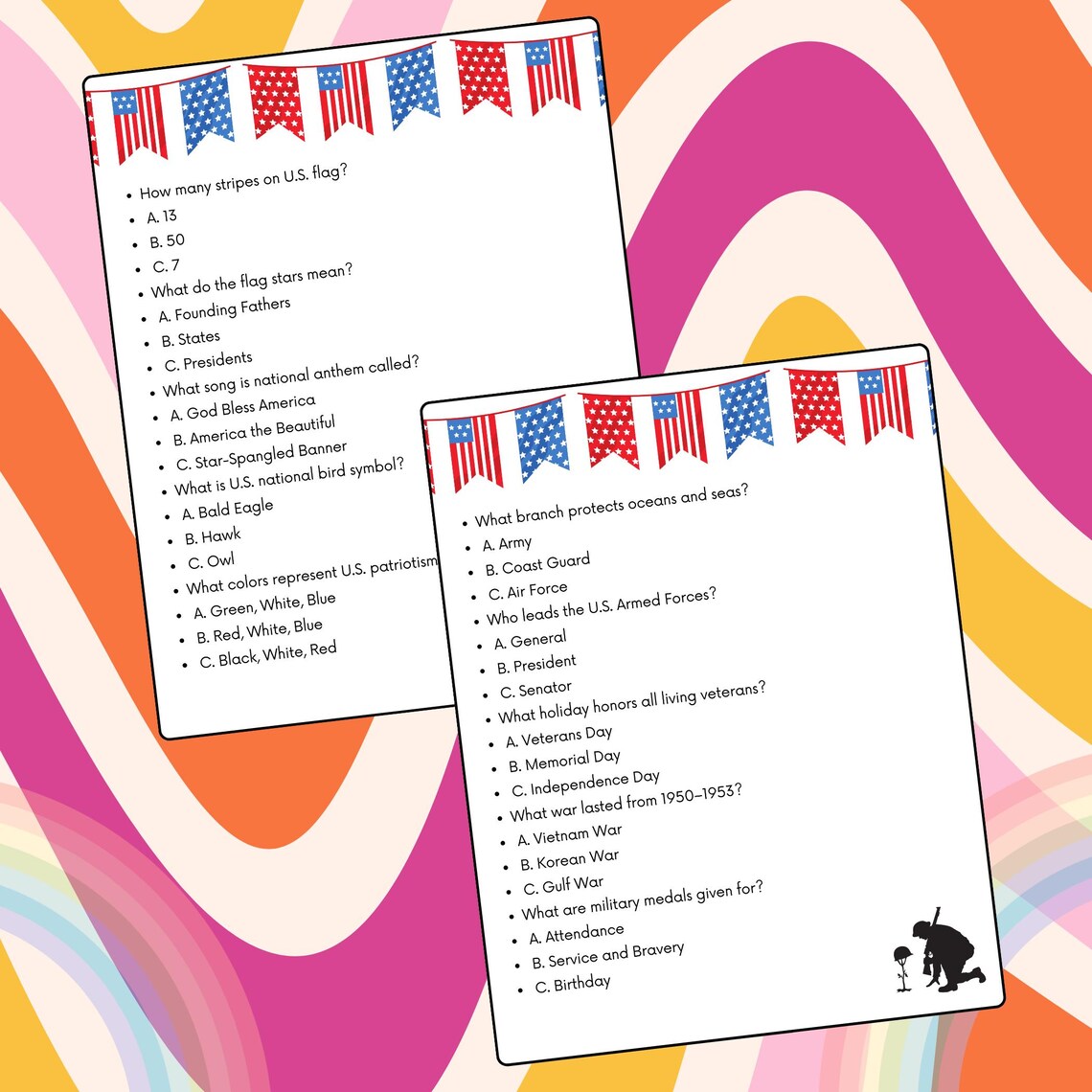 Memorial Day Trivia Game | Memorial Day Trivia Questions | Patriotic ...