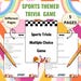 Sports Trivia | Printable Sports Trivia Game | Sports Trivia Game ...