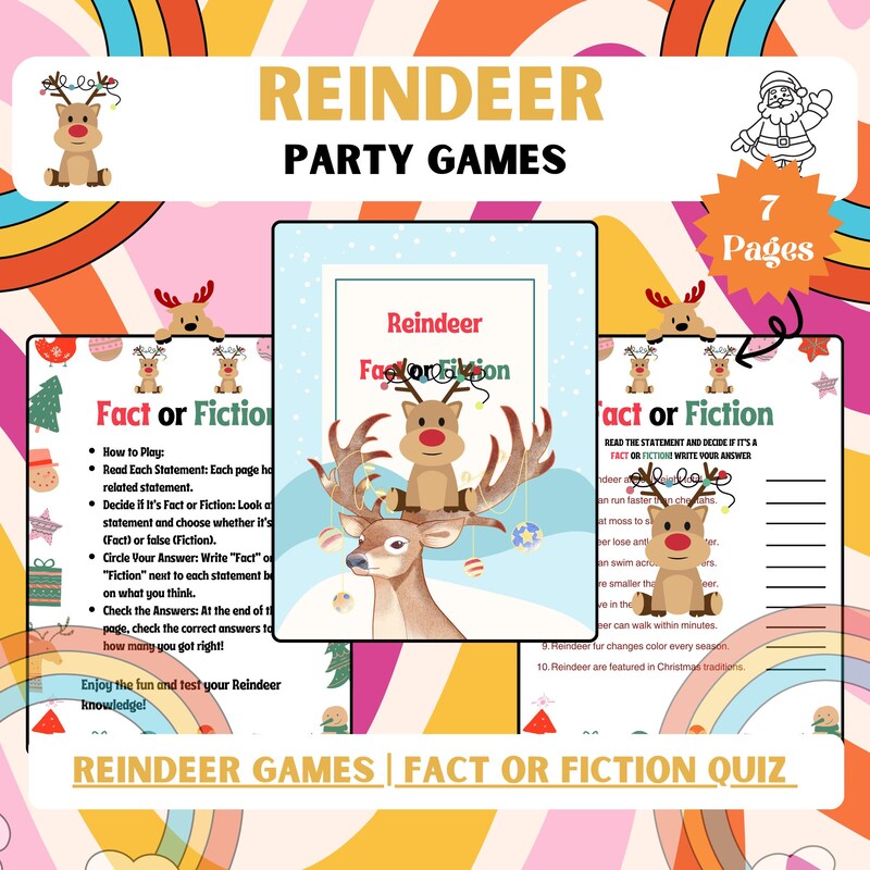Reindeer Games - Etsy