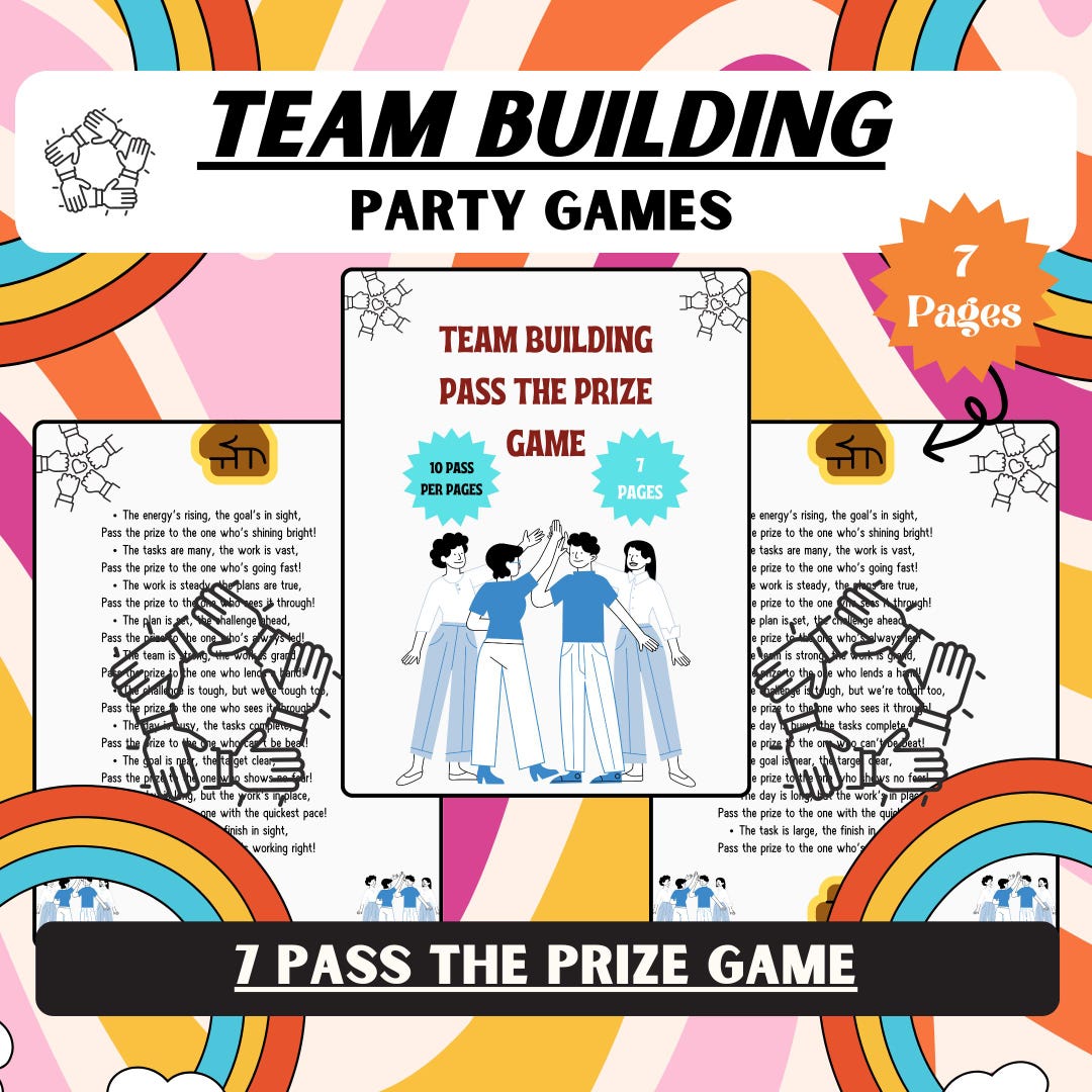 Office Pass the Prize Game | Team Building Games | Coworker Games ...