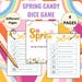 Spring Left Right Game | Springtime Pass the Present | Activities for ...