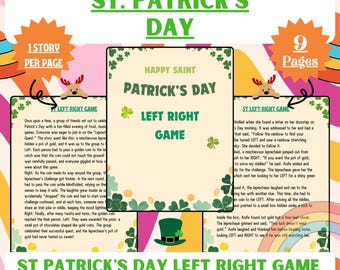 St. Patrick’s Day Left Right Game | St Patrick's Day Activity for Teens ...