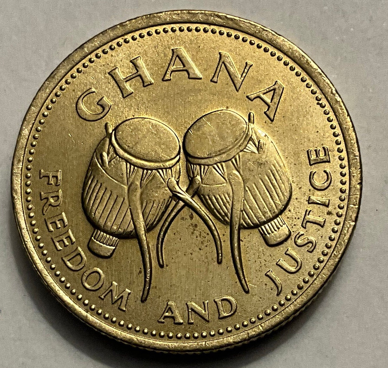 1998 Ghana 500 Cedis Coin - Etsy