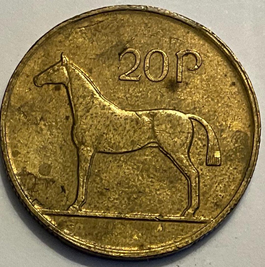 1986 Eire 20 Pence Coin - Etsy Australia