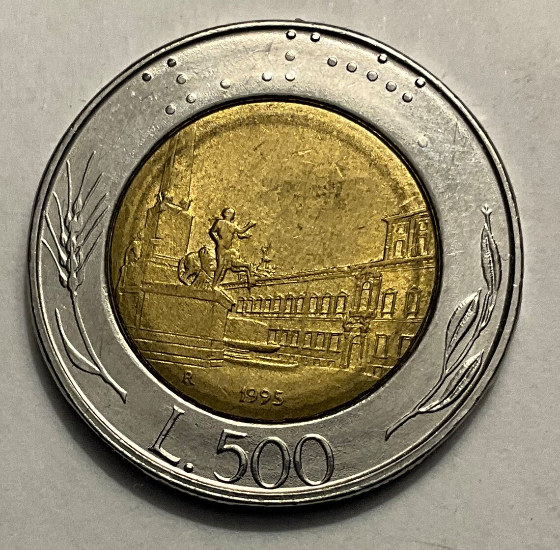 1995 Italy 500 Lire Coin - Etsy