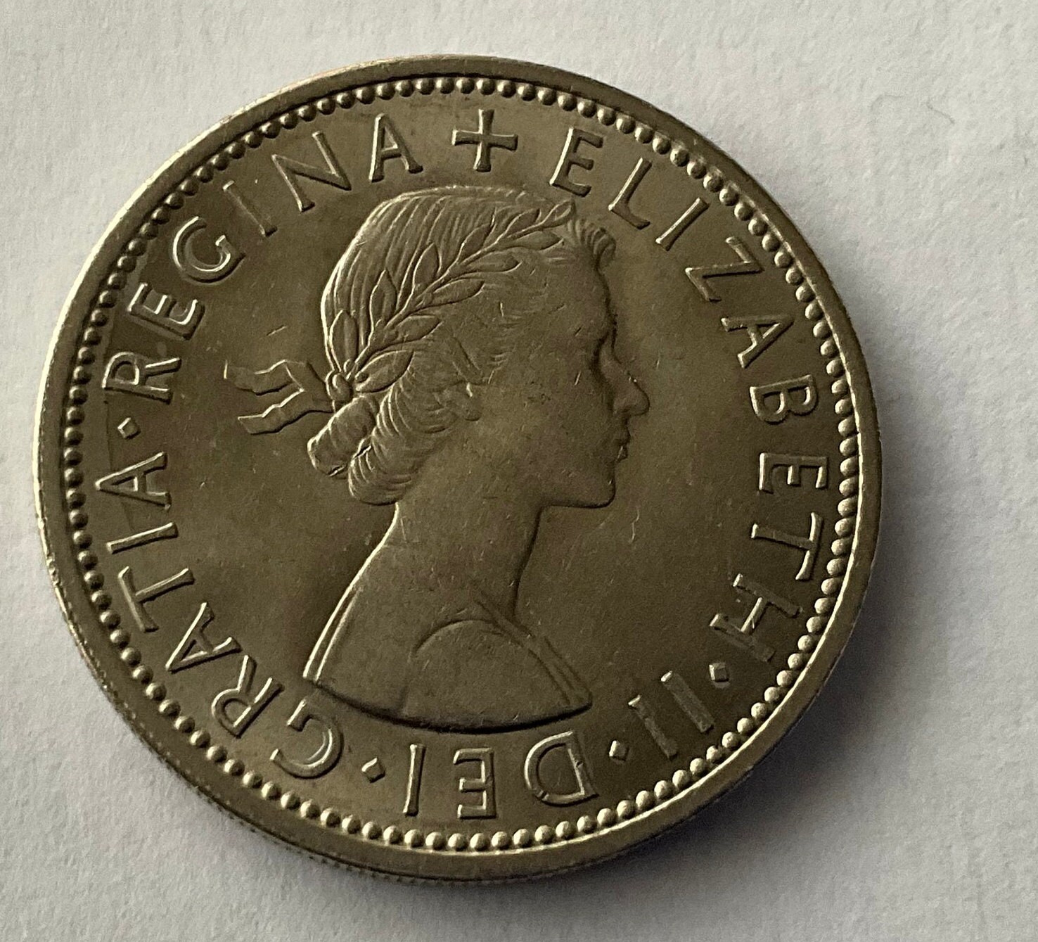 1967 Queen Elizabeth II Two Shilling Coin - Etsy