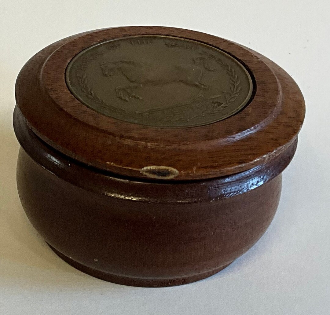 Horse of the Year Sefton Bronze Medal Set in A Trinket Container - Etsy