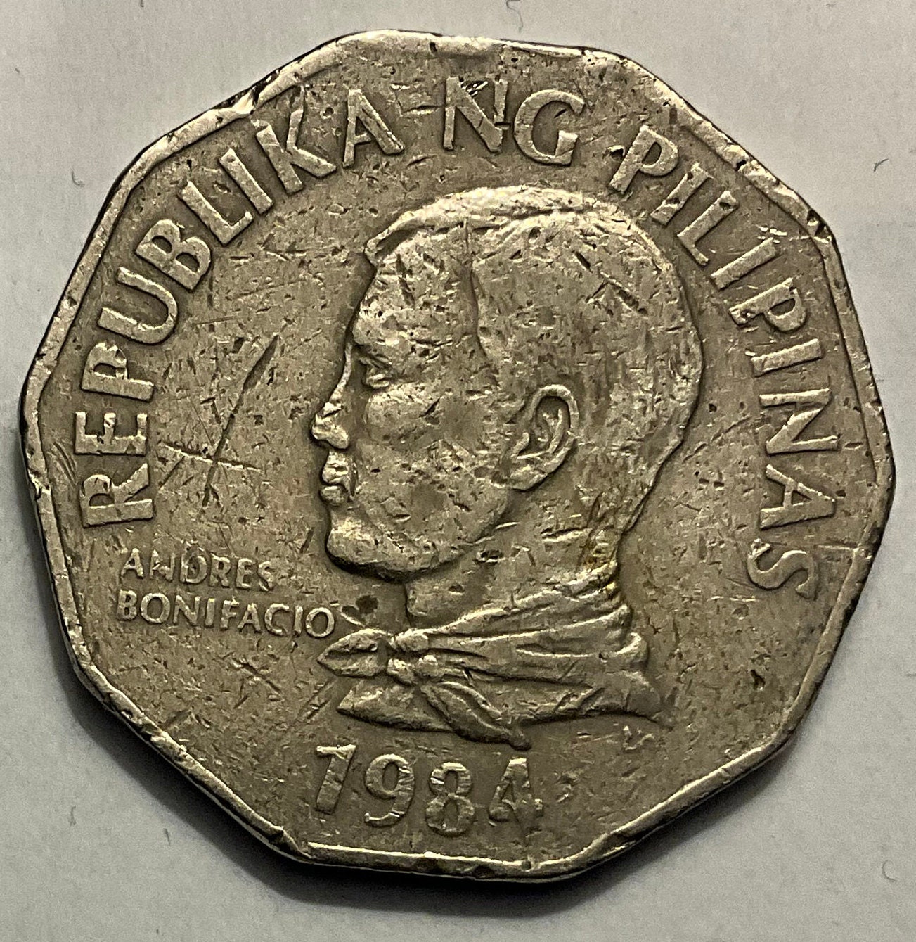 1984 Philippines 2 Piso Coin - Etsy