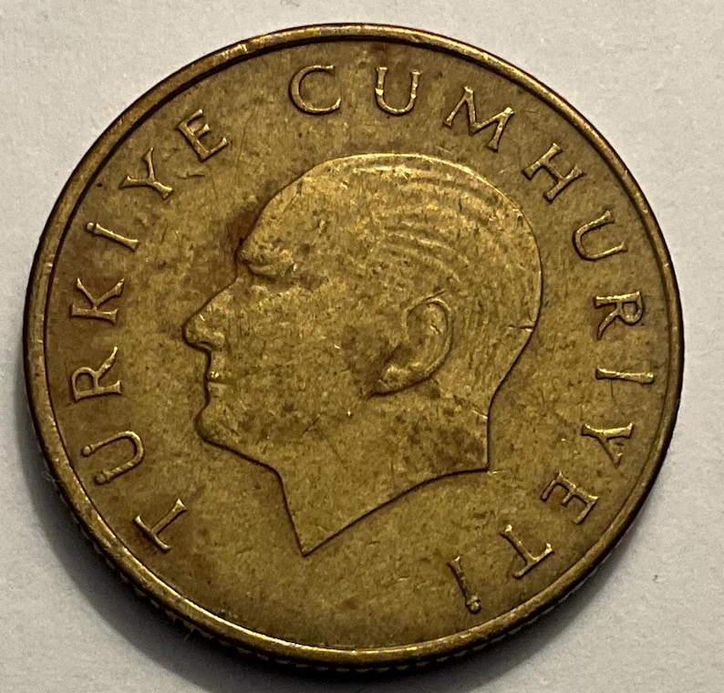 1989 Turkey 100 Lira Coin - Etsy