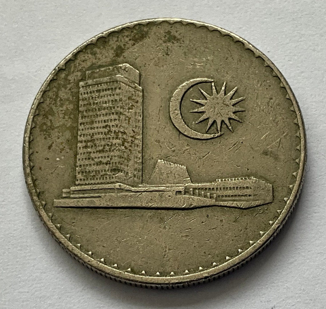 1973 Malaysia 20 Sen Coin - Etsy