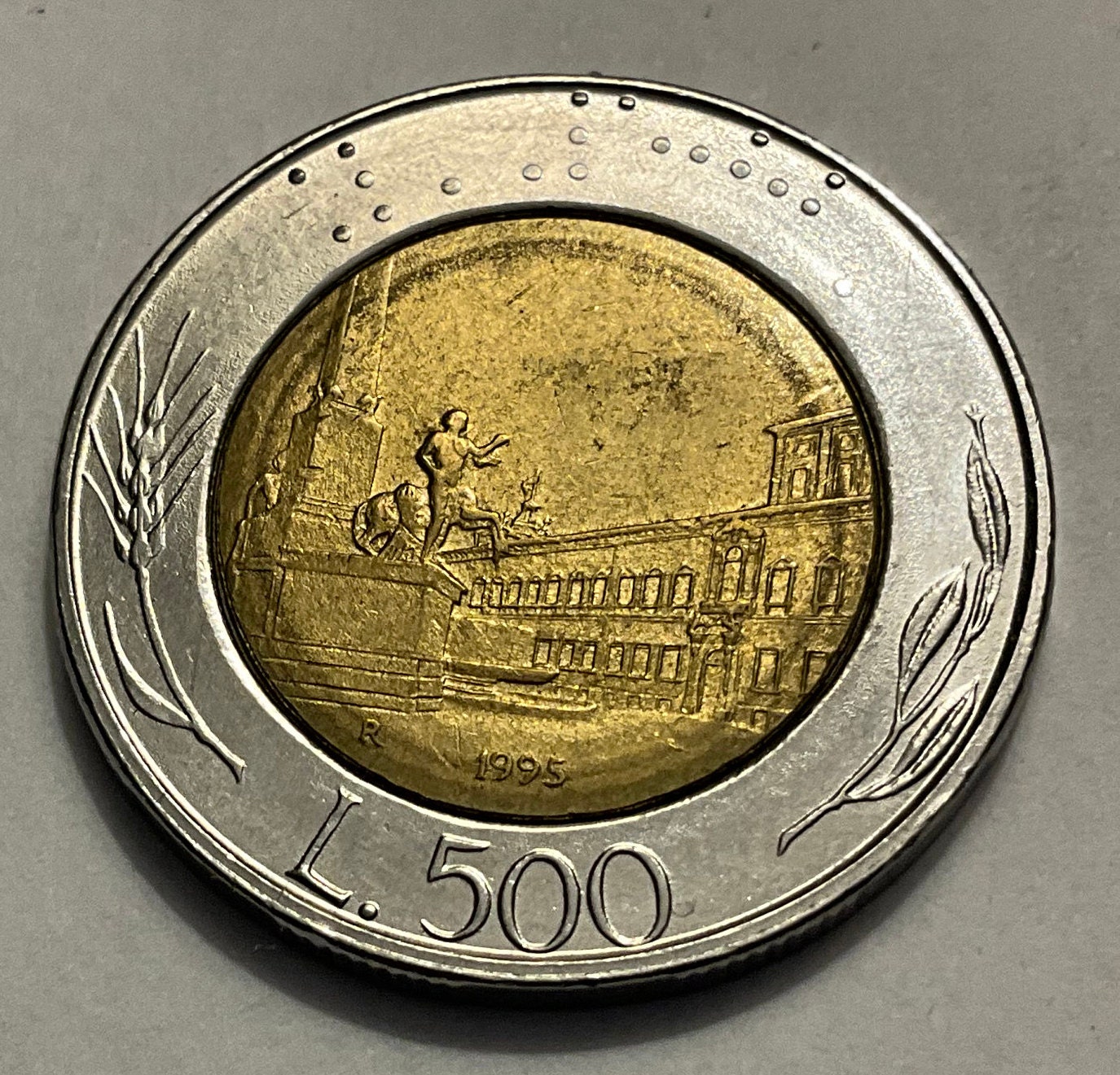 1995 Italy 500 Lire Coin - Etsy