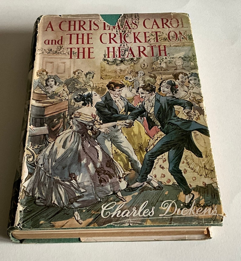 A Christmas Carol and the Cricket on the Hearth by Charles Dickens - Etsy
