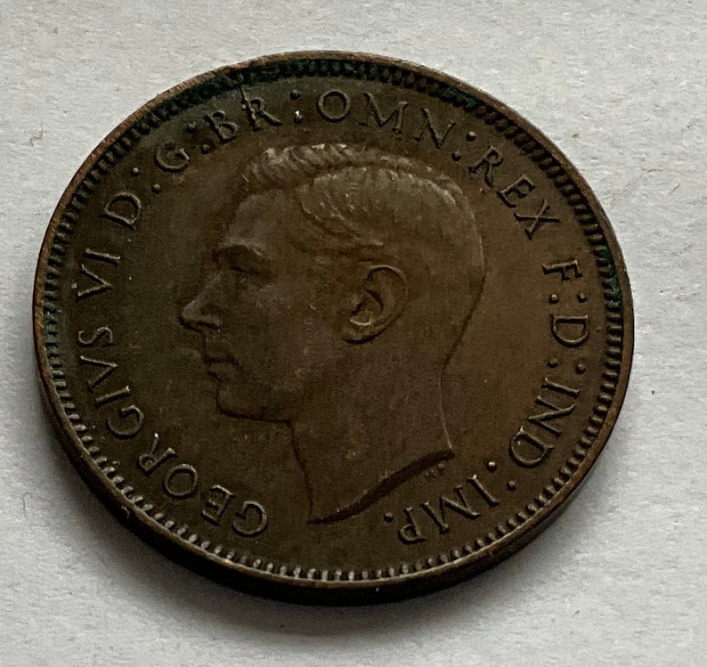 1940/1941/1944 George VI Farthings Coins - Etsy