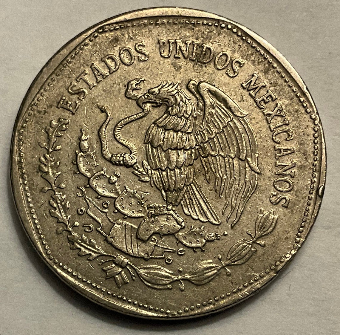 1980 Mexico 5 Pesos Coin - Etsy