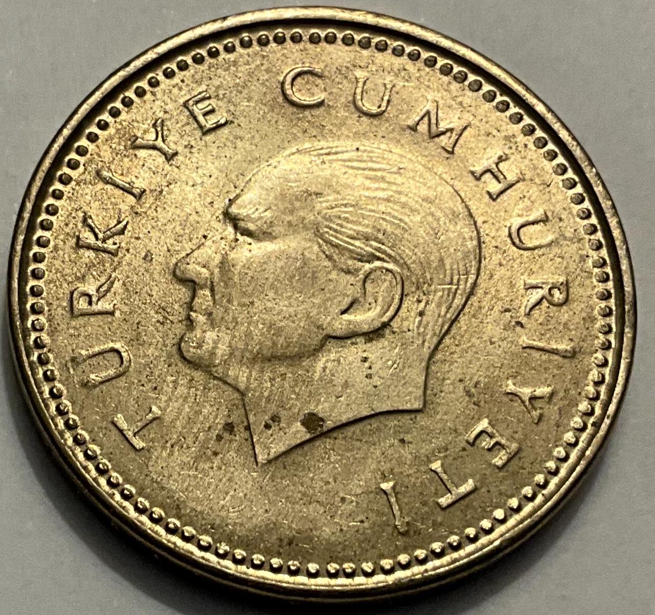 1992 Turkey 2500 Lira Coin - Etsy