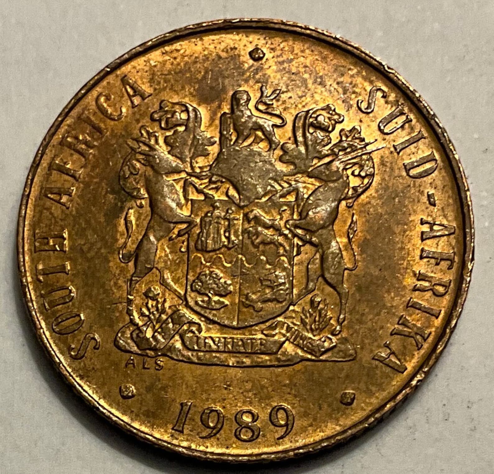 1983/1989 South Africa 2 Cent Coins - Etsy