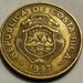 1997 Costa Rica 50 Colones Coin - Etsy