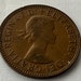 1965 Queen Elizabeth II Half Penny Coin - Etsy