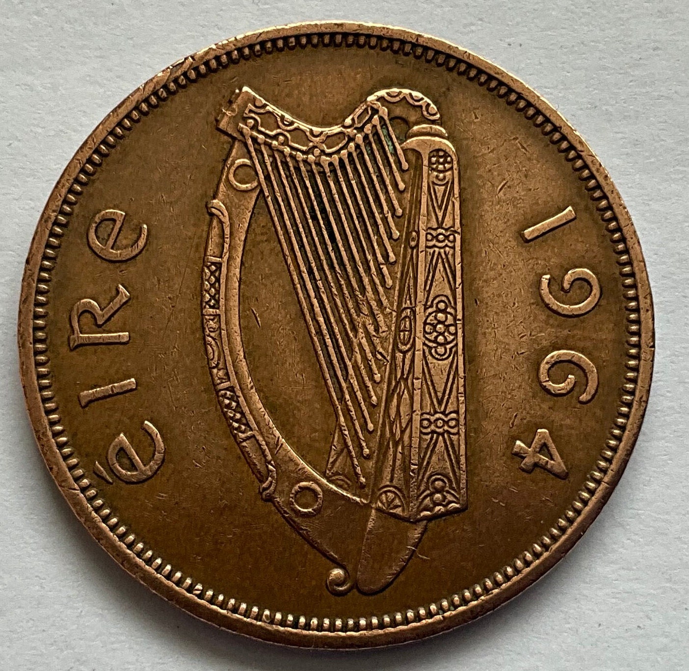1963/1964 1 Penny Eire Coins - Etsy UK