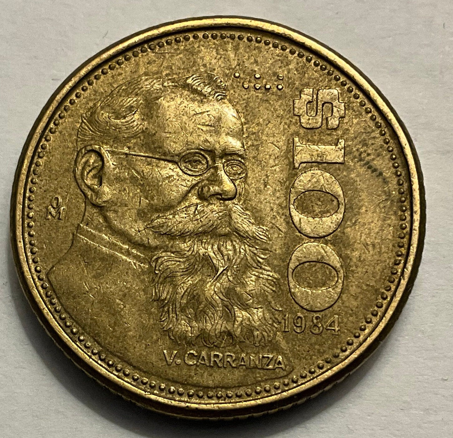 1984 Mexico 100 Pesos Coin - Etsy