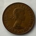 1965 Queen Elizabeth II Half Penny Coin - Etsy