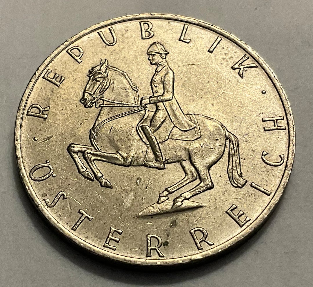 1981 Austria 5 Schilling Coin - Etsy