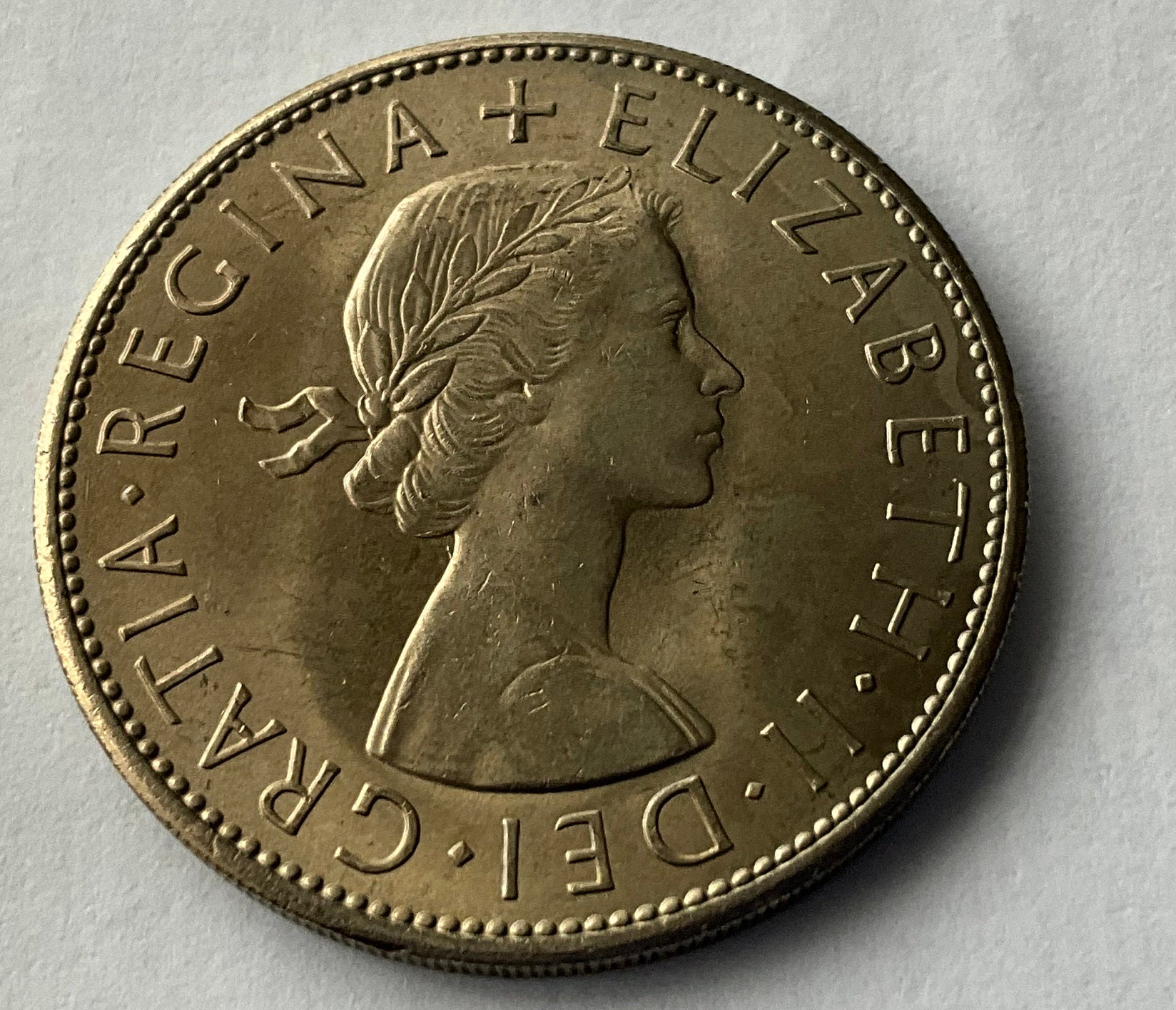 1967 Queen Elizabeth II Half Crown Coin - Etsy